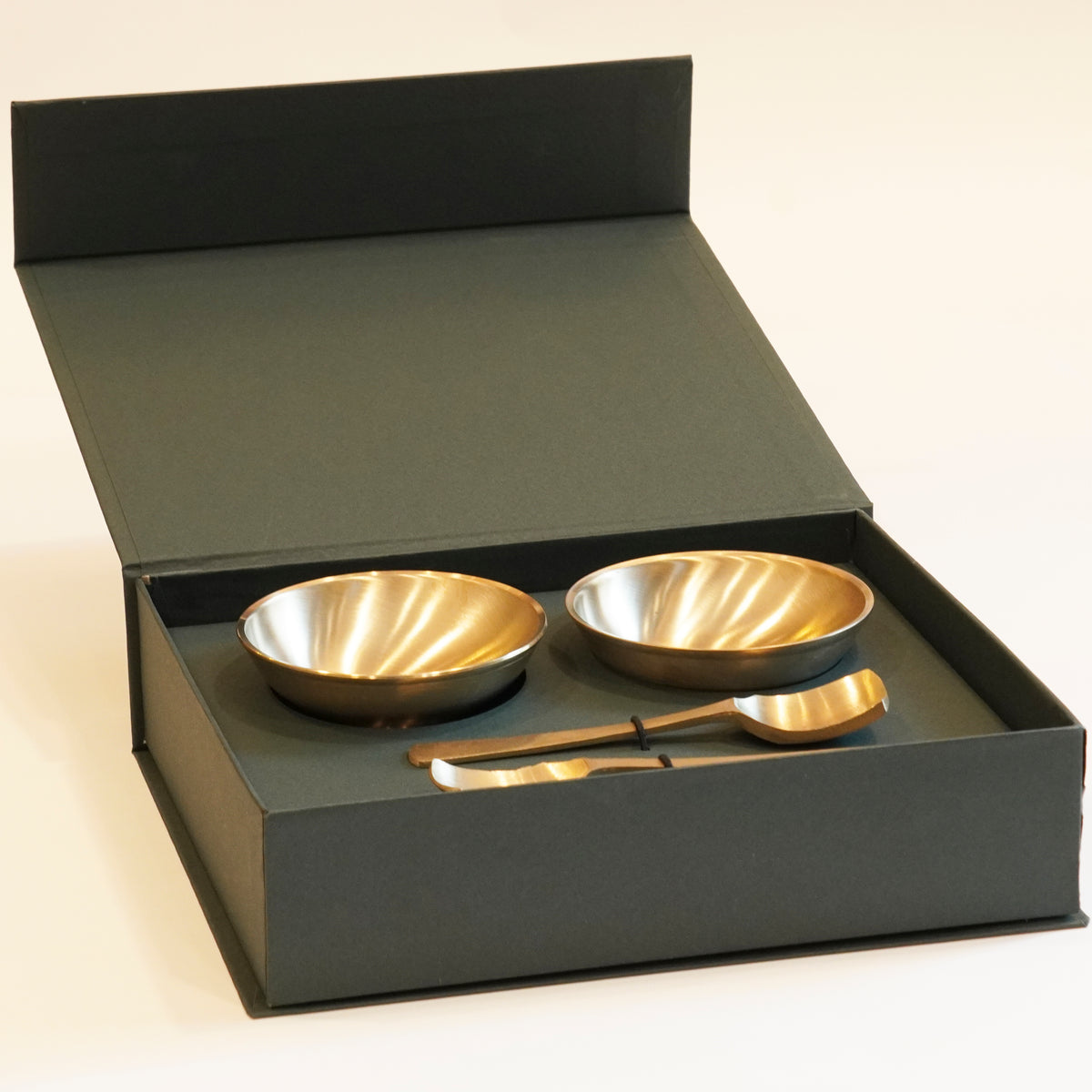 Ice Cream Set Gift Box (Kansa) – UrthIndia