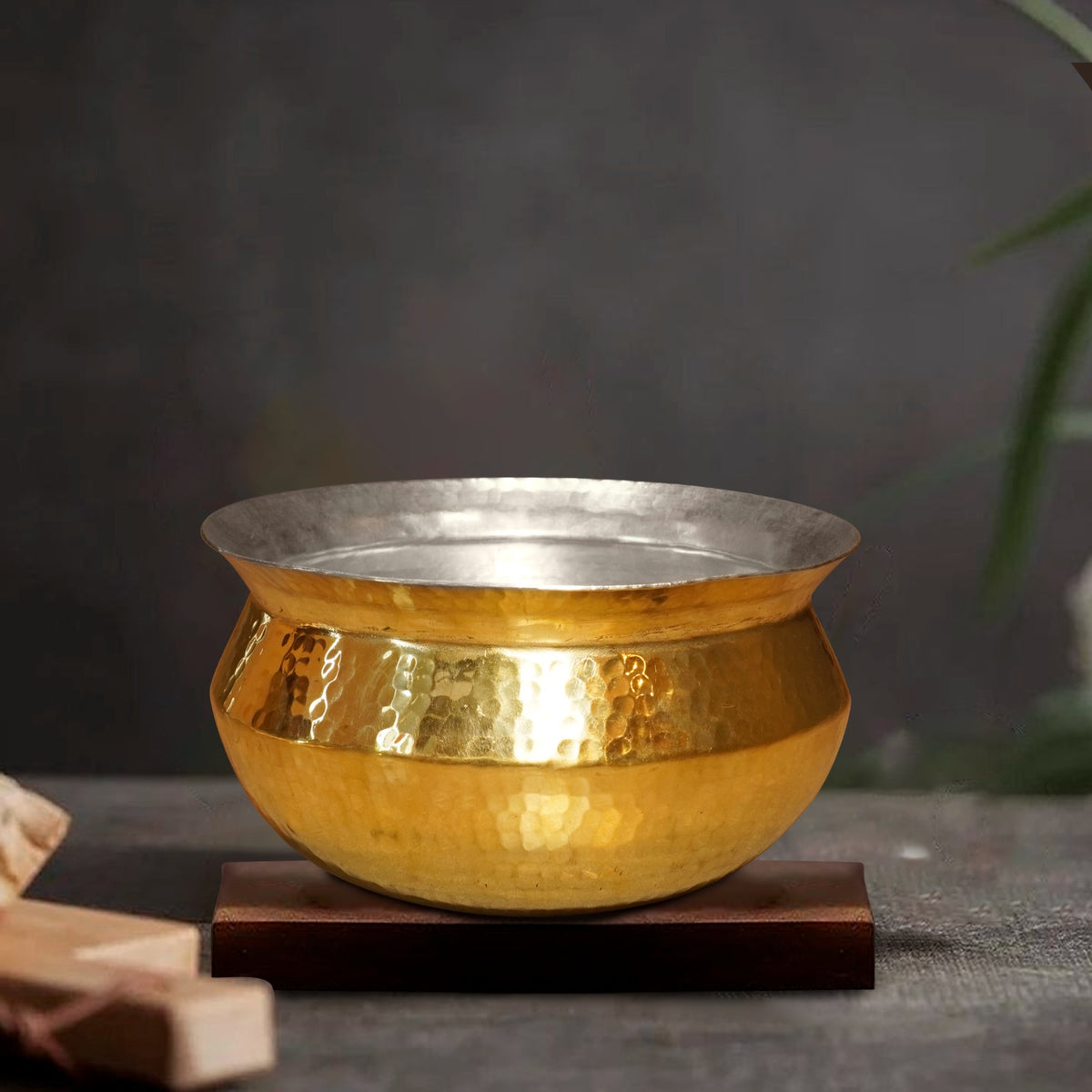 Brass Degchi Cooking pot – UrthIndia